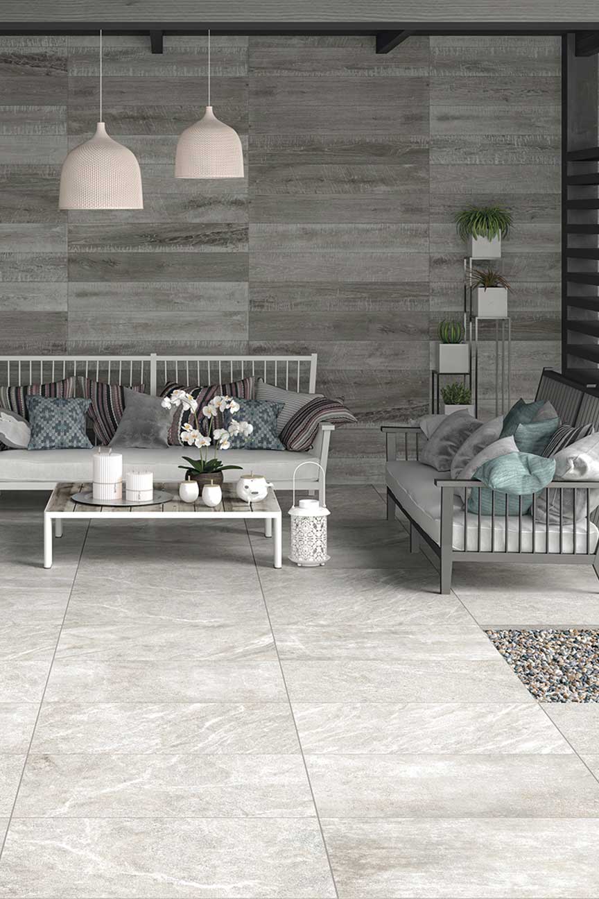 Floor And Wall York 20mm Thick Tile Smoke - Tiles at Source - Tiles In ...