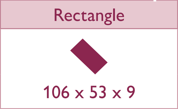 Original Style Red Rectangle Victorian Floor Tiles IM-0005109