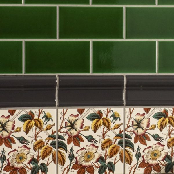 Original Style Artworks Victoria Moulding Dado Tile in 21 Colours